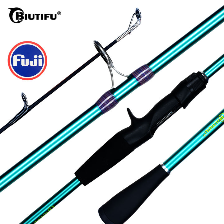 FELENHAI Spinning Casting Mini Lure Fishing Rods Fuji Guide Action Fast ...