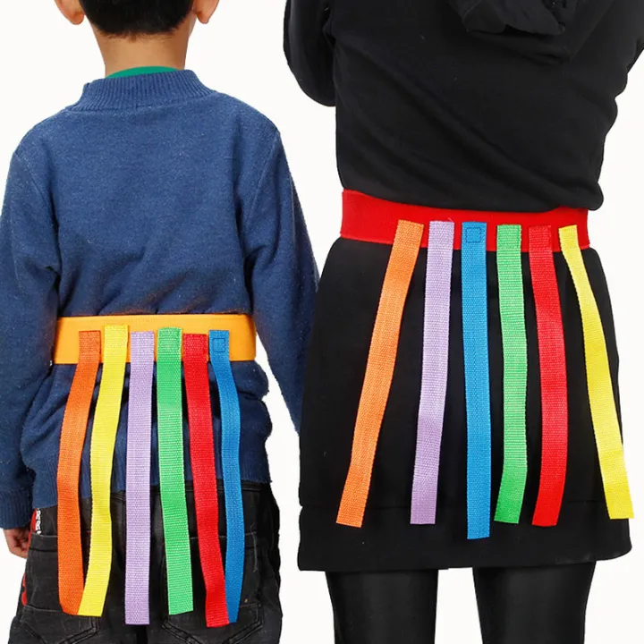 Fun Catch Tail Game Belt Set 1 Waistband with 6 Straps Catching ...