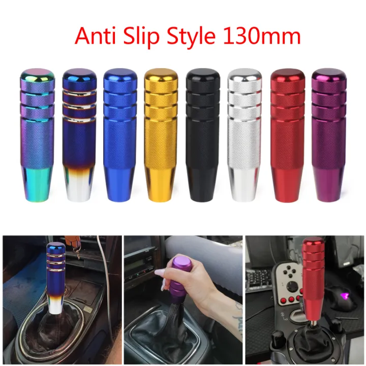 Universal Auto JDM 130MM Knurled Gear Shift Knob Manual Transmission ...