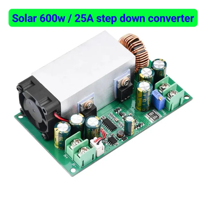 600W Buck Converter For Solar Panels High Power Step-Down Power DC-DC ...