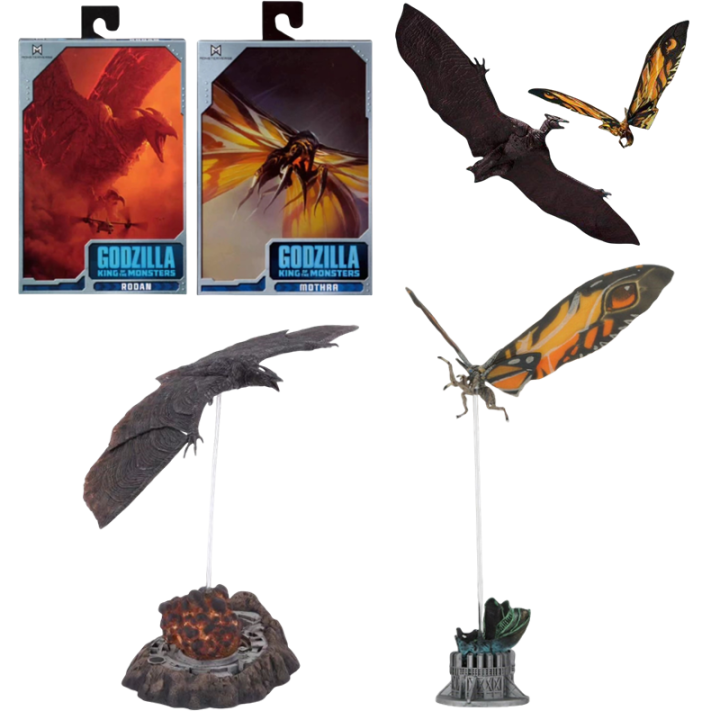 2019 Godzilla：King of the Monsters Movie Mothra Rodan Action Figure ...