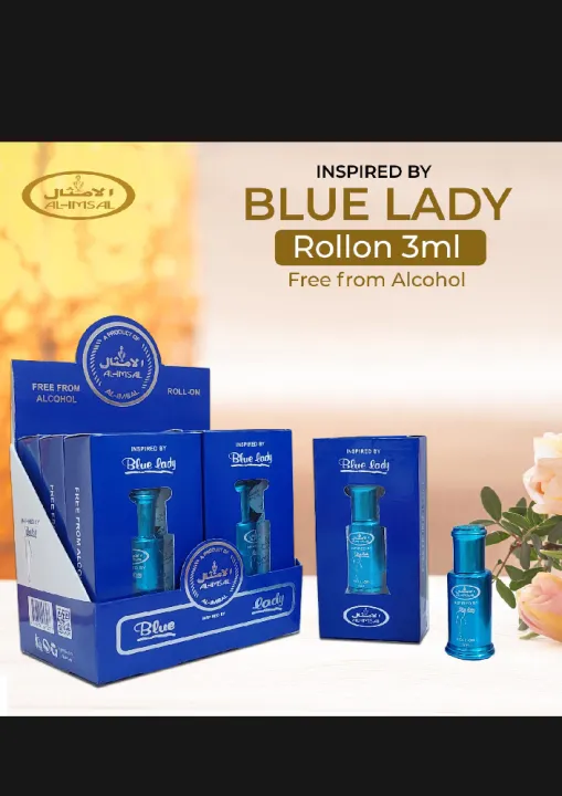 Blue Lady Attar Perfume: Handmade luxury in a 3ml bottle | Daraz.pk