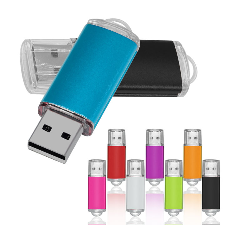 High Speed Colorful Usb Flash Drive 2.0 Metal Pendrive 32gb 16gb 1gb ...