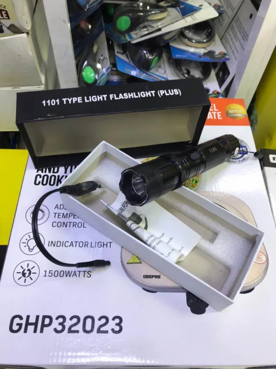 Self Defense Taser torch 1101 ( shock torch) | Daraz.lk