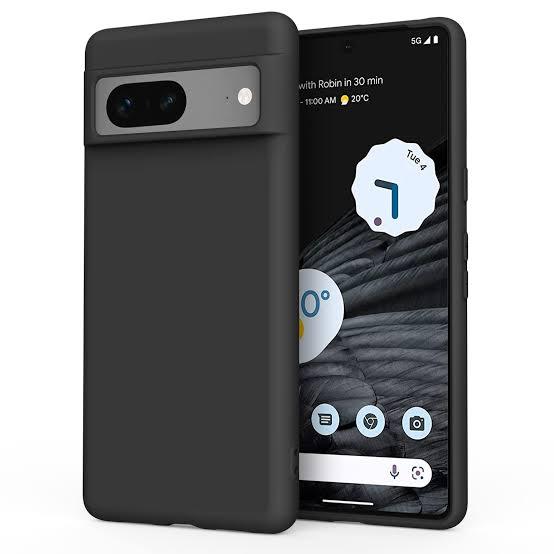 Google Pixel 7A Back Cover | Soft Silicone Slim Back Case Cover for ...