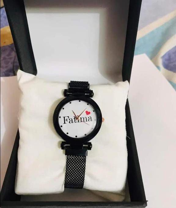 Customize Ladies Wrist Watch wrist watch with name wrist watch | Daraz.pk