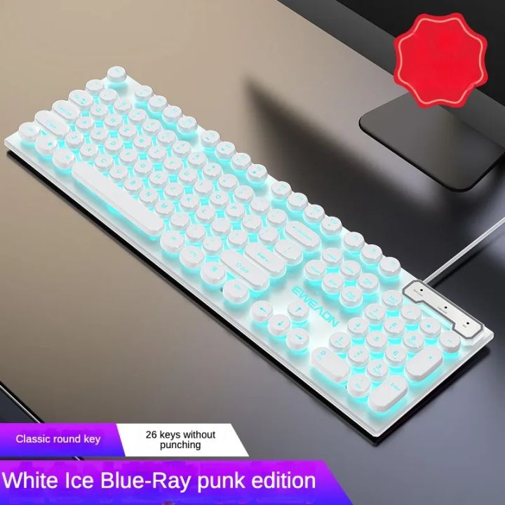 Mechanical Feel Gamer Keyboard ,Floating Button Design 104 Keys ...
