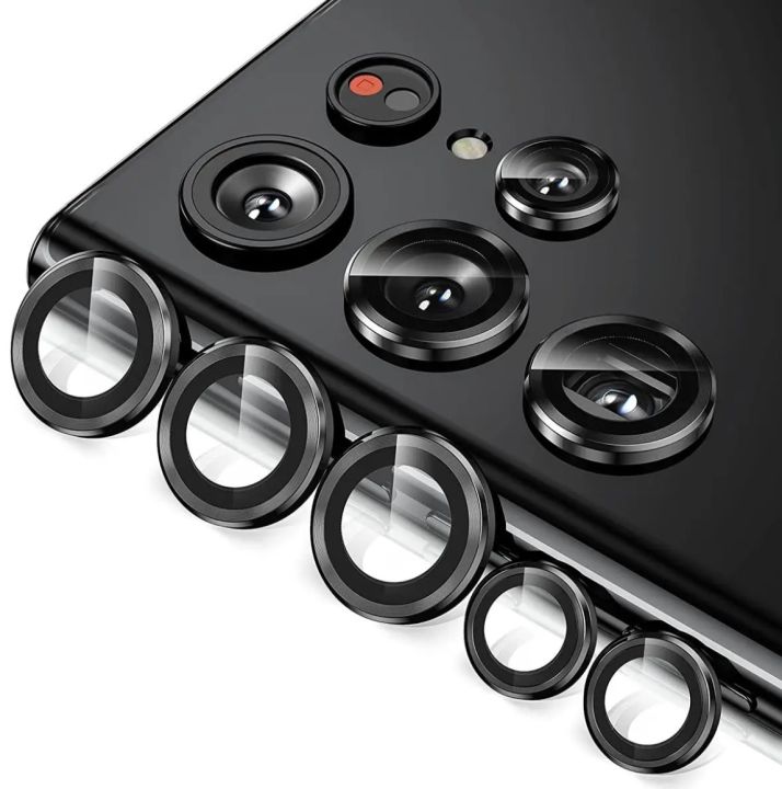 Samsung S22 Ultra 5G - Camera Lens Protector - Tempered Glass with ...