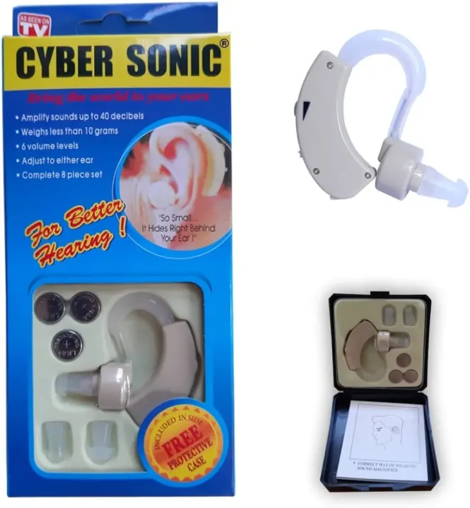 CYBER SONIC® Hearing Aids CYBER Ear Machine Hearing for Old Age/Ear ...