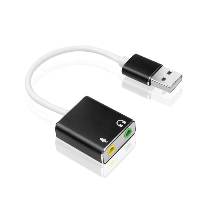USB Type C External Sound Card Adapter Audio 3.5mm Jack to USB-C for ...