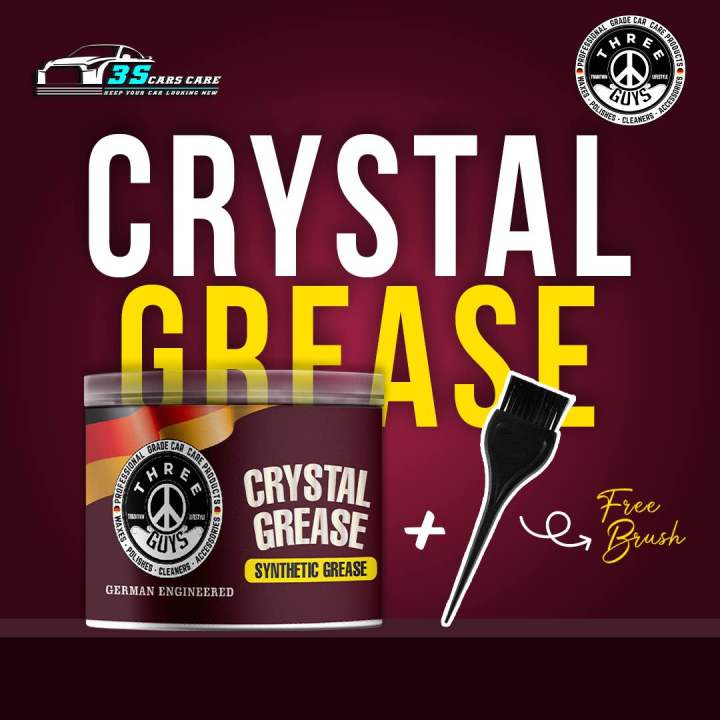 Crystal Grease - Synthetic Transparent Grade (NLGI Grade-2) | THREE ...