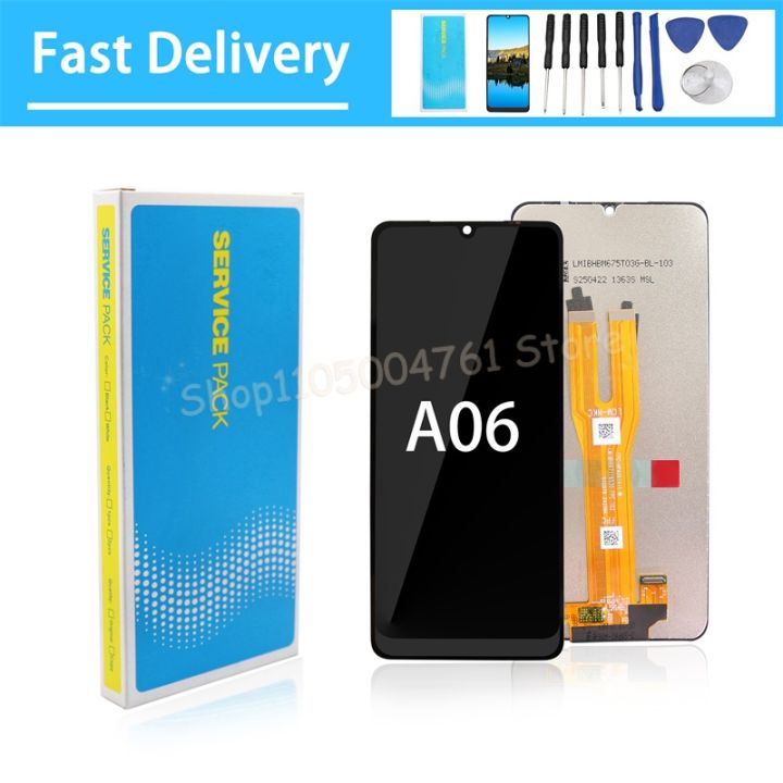6.745'' TFT Screen For Samsung A06 LCD Display Touch Screen Digitizer ...