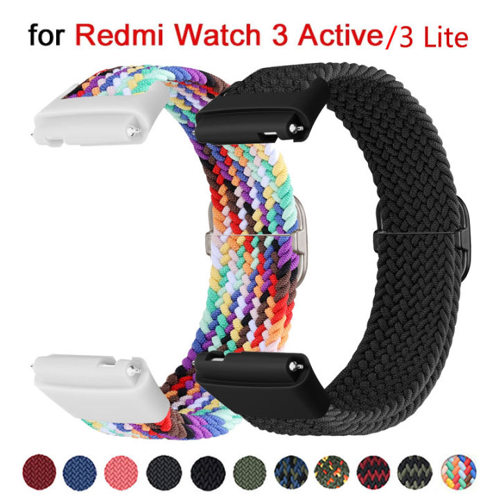 Braided solo loop for Xiaomi Redmi Watch 3 active Straps accessories ...