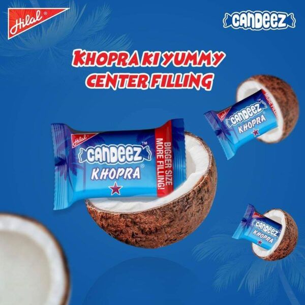 Khopra candy Hilal Candeez Khopra (70 PCS Box) Real coconut candy ...