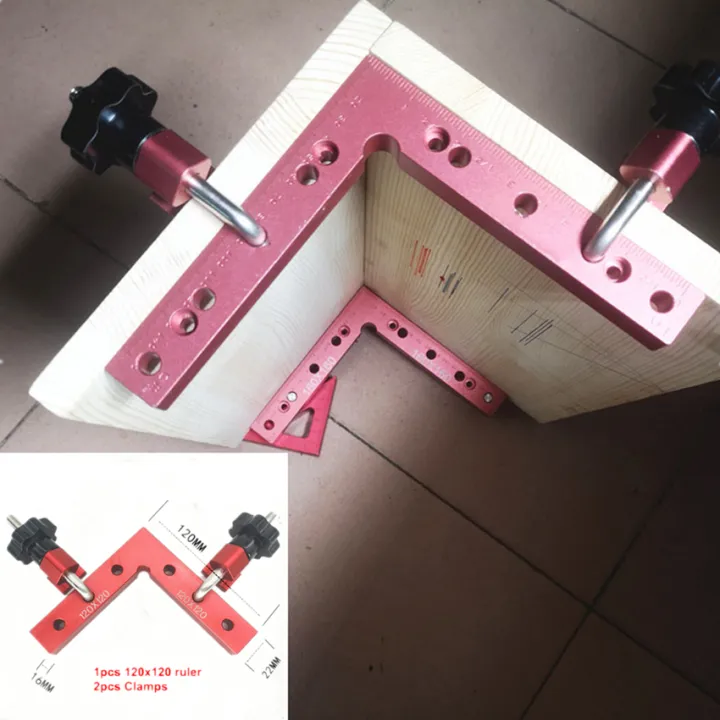 Woodworking Clamps Right Angle 90 Degree L-Shaped Backup Bracket ...