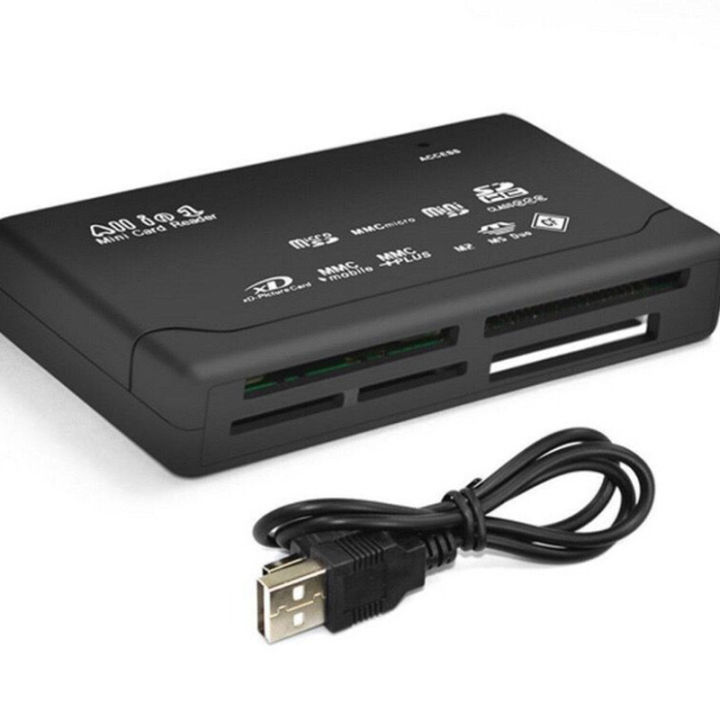 USB Card Reader Extreme Micro SD MMC Mini XD M2 MS DUO TF Memory Card ...