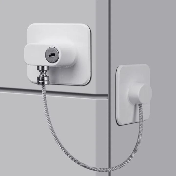 Fridge Wire Lock / Child Safety Lock / Cabinet Door Lock / Baby Child ...