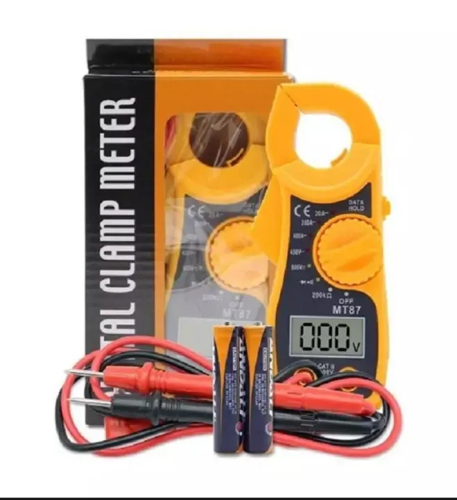 unity MT-87 Digital Clamp Meter Electronic Tester Pocket Clamping Meter ...