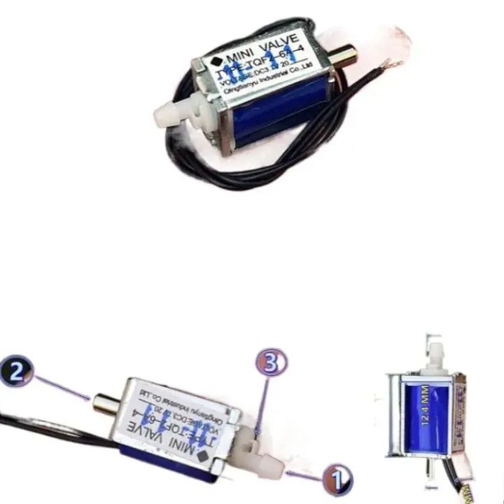 DC 3V 3.7V 5V 2-way 2-position Small Mini Electric Solenoid Valve ...