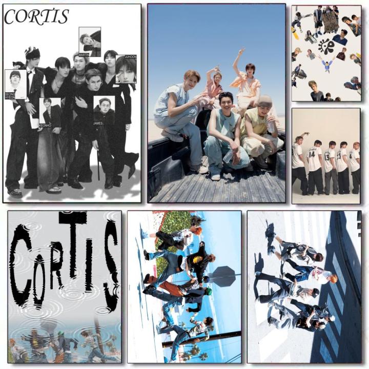 Hot Boy Band Cortis Poster HD PVC Self Adhesive Wall Art - Waterproof ...