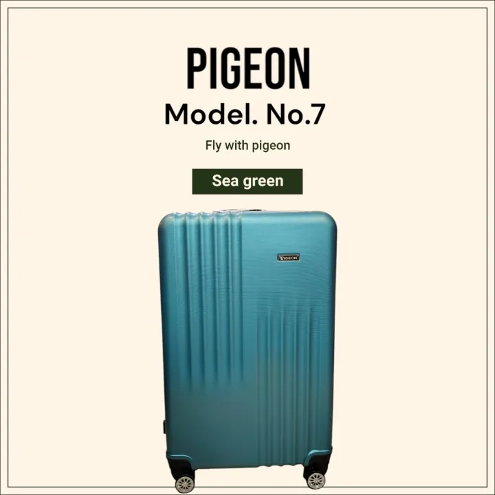 ABS 3-Piece Trolly suitcase Set (20/24/28) ABS Hardside Spinner 4 Wheel ...