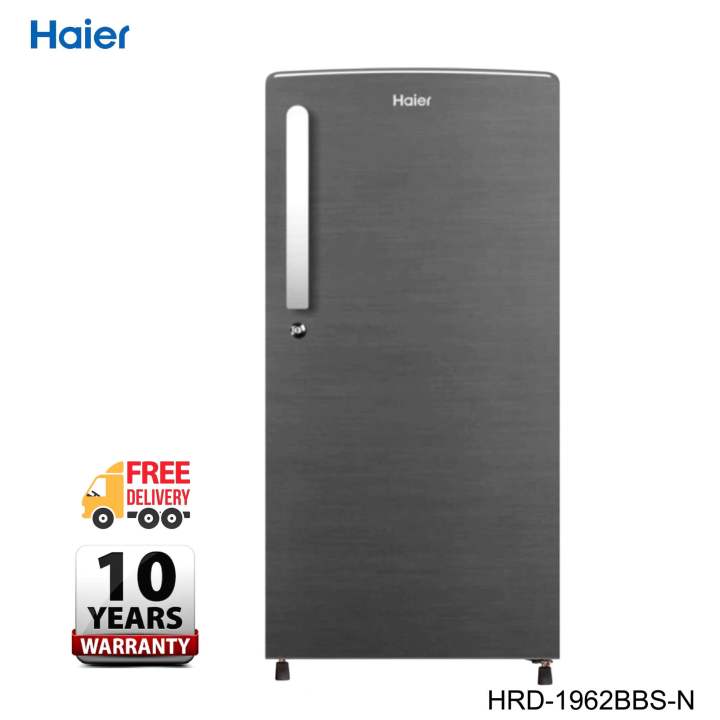 Haier HRD 1962BBS-N 182 Litres Single Door Refrigerator Silver Grey ...