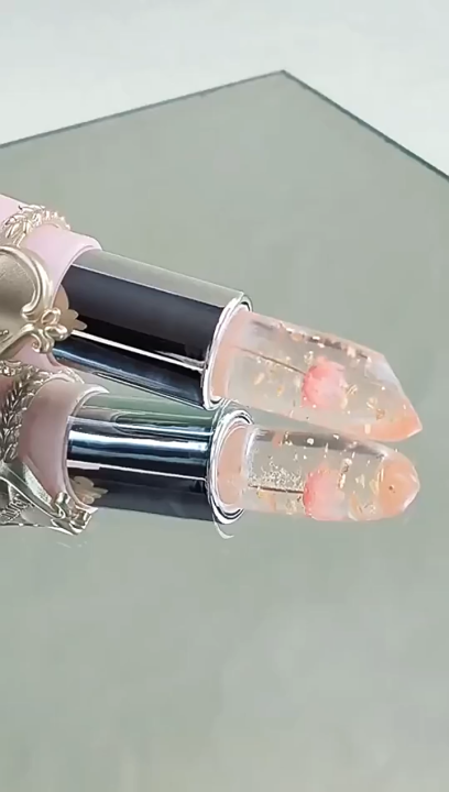 Emaymei Jelly Lip Balm Lipstick Flower Temperature Color Changing Lip ...