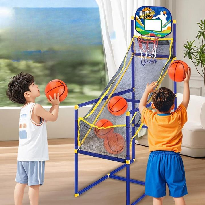 Basketball Shooting Machine Room Basketball Hoop Kids Arcade Basketball ...