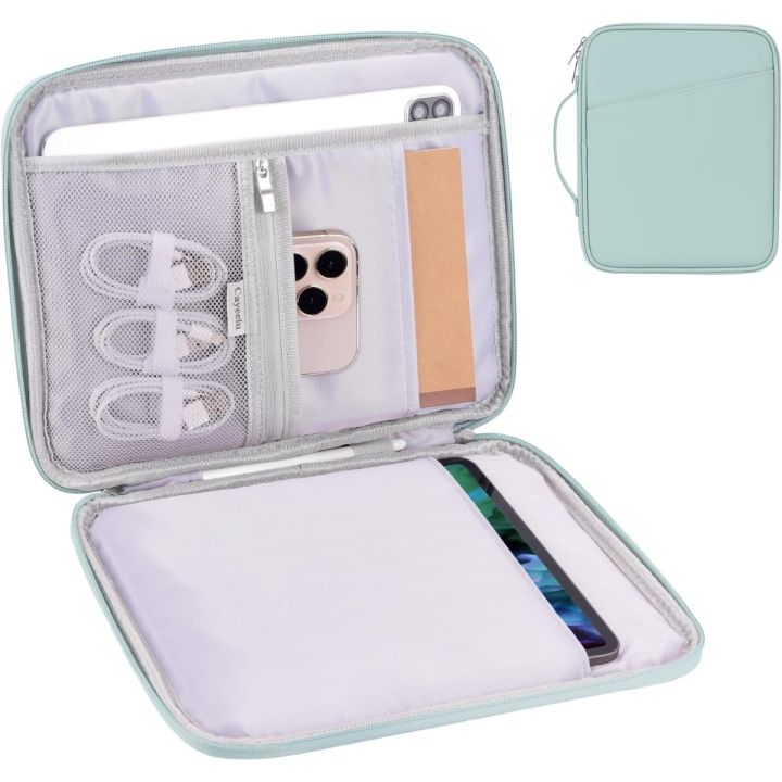 11 Inch Tablet Carrying Case, Padded Sleeve Bag for iPad Pro 11-in (M4), iPad 10.9 (10th Gen ...