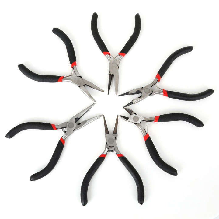 1pc Jewelry Pliers Tools & Equipment Kit Long Needle Round Nose Cutting ...