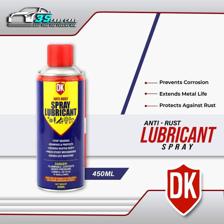 DK Anti-Rust Lubricant Spray | Multi-Purpose Rust Remover & Metal ...