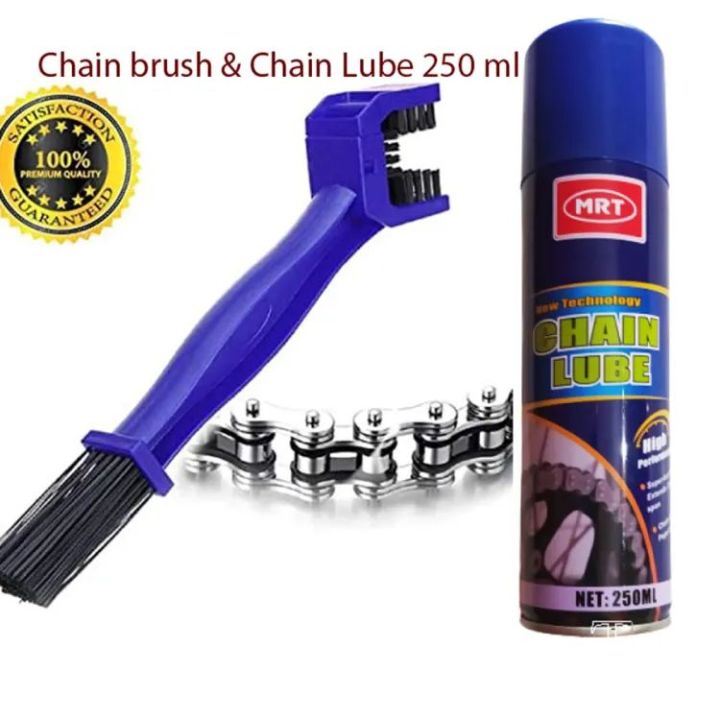 Motorcycle Chain Lube & Chain Brush Combo Pack ( V-Fast / Koby / MRT ...