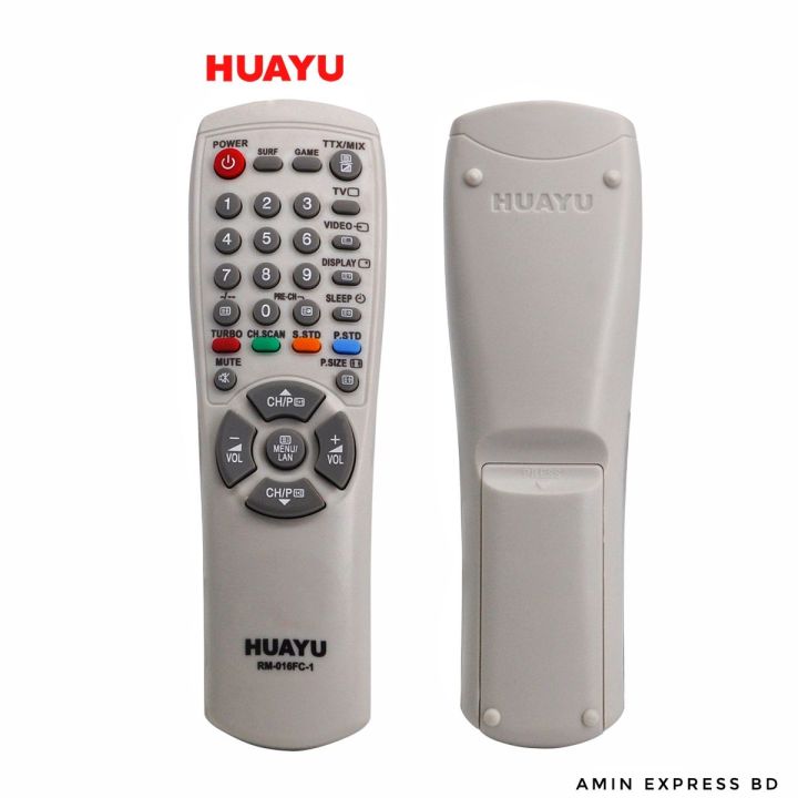 Huayu Common / LCD / LED / CRT Color TV Remote White Universal Wireless ...