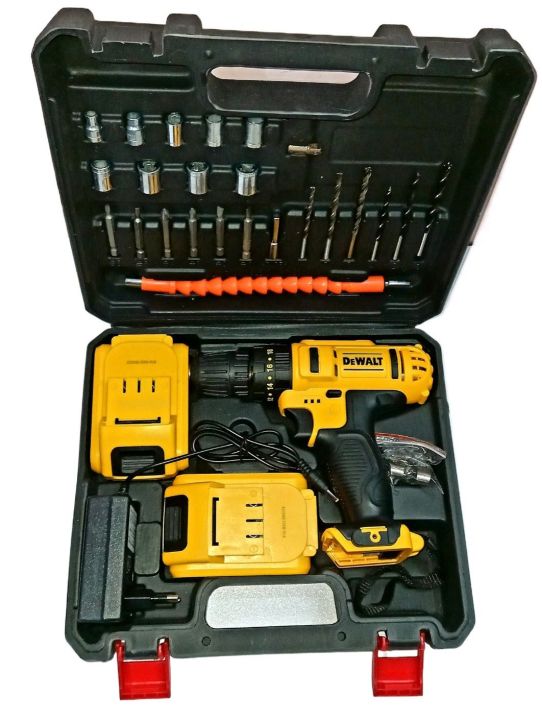 24V Cordless Drill with hammer Dewalt brand | Daraz.pk