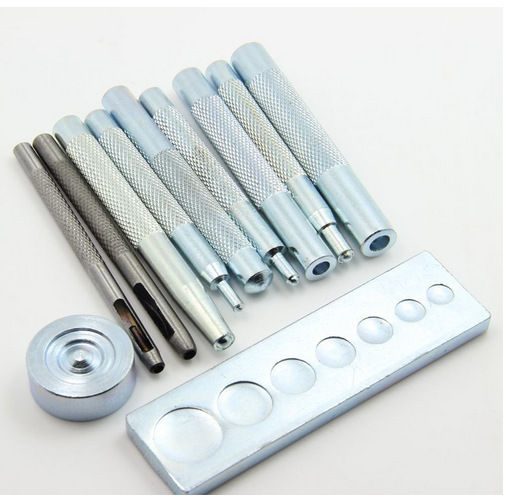 11Pcs Snap Rivet Tool Kit - Fastener Button Installation Set for DIY ...