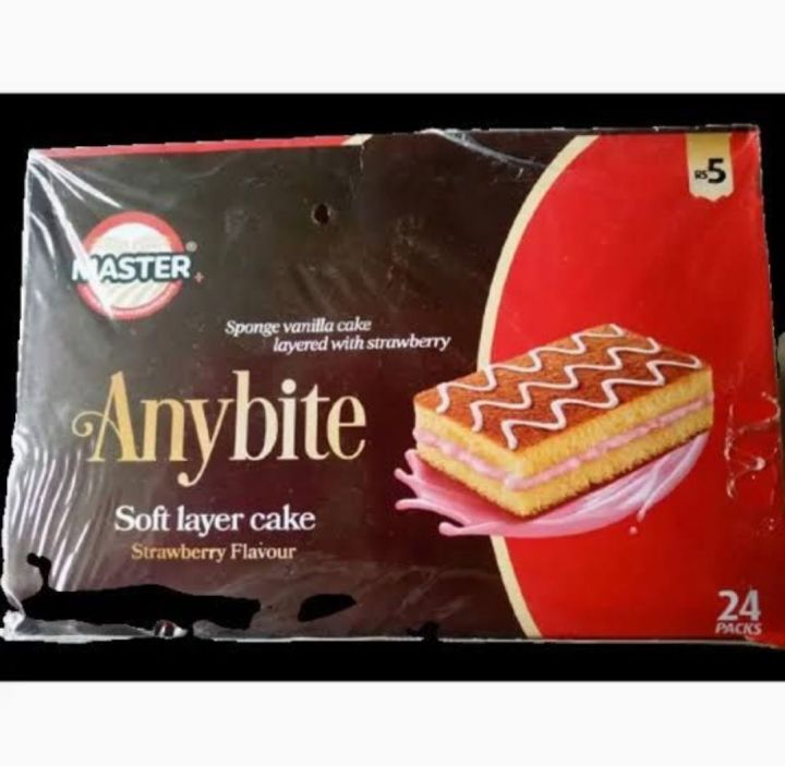 Any Bite Soft Layer Cake - 24 Pcs | Daraz.pk