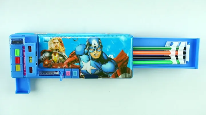Children geometry box Avengers Geometry Box Plastic Magnetic Jumbo ...
