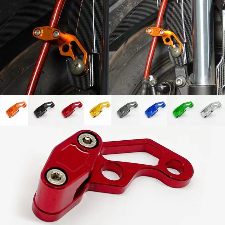 Brake Cable Clamp for Motorcycle E-Bike Instrument Wire Harness Fixing Clip Oil Pipe Fuel Hose ...