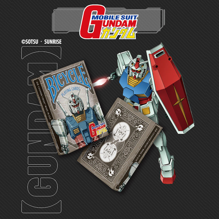 Original GUNDAM Animation Game Peripheral Toys Playing Card RX-78 ...