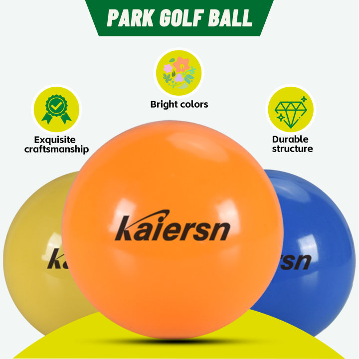 Kaiersn Golf Park Ball Solid Color Golf Ball Diameter 6cm/2.36in Multi ...