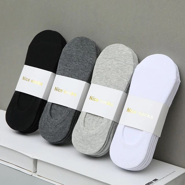 Half Socks for Men and Women Comfortable Cotton Blend, Breathable ...