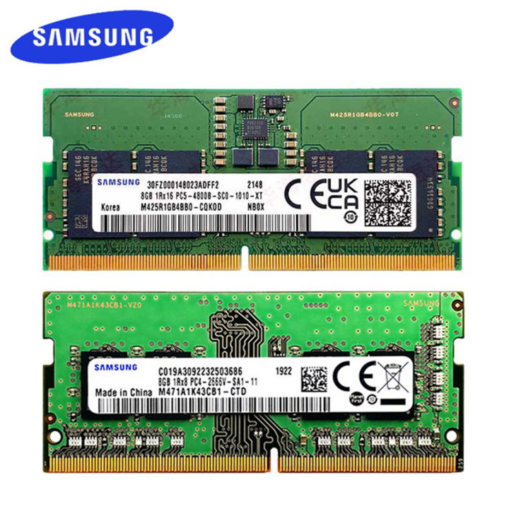 Samsung Notebook DDR5 RAM 8GB 16GB 32GB RAM 4800MHz 5600MHz SO DIMM ...