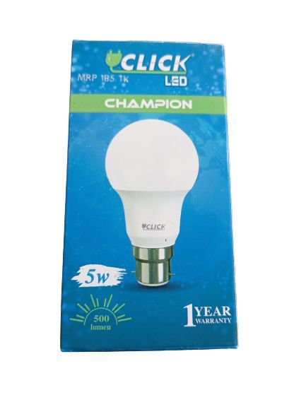 RFL Click Champion Led 5w B22(pin) | Daraz.com.bd