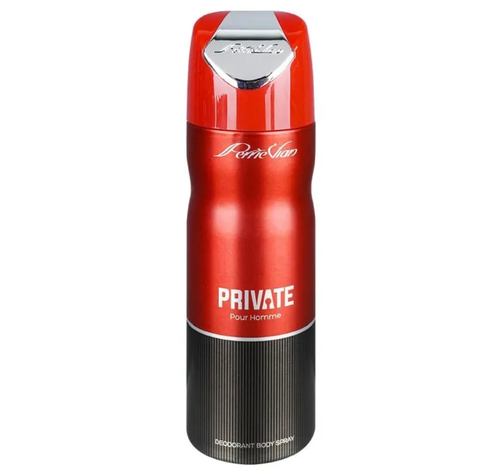 Perrie Vian Body Spray Private For men (200ml) | Daraz.pk