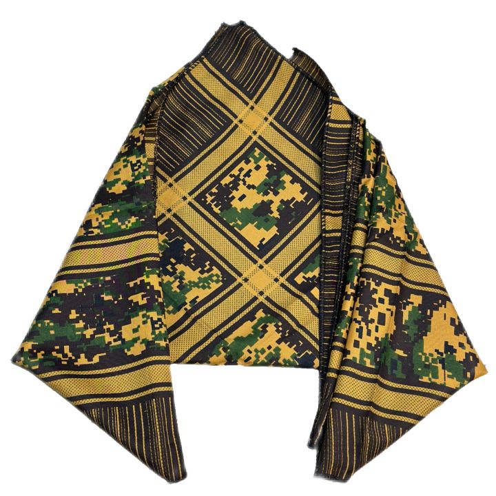 Commando Print Shemagh Military Mustard Colour in Small Size . | Daraz.pk