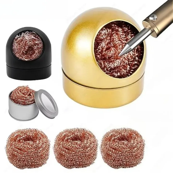 Soldering Iron Tip Cleaner Desoldering Cleaning Ball Tin Remover ...