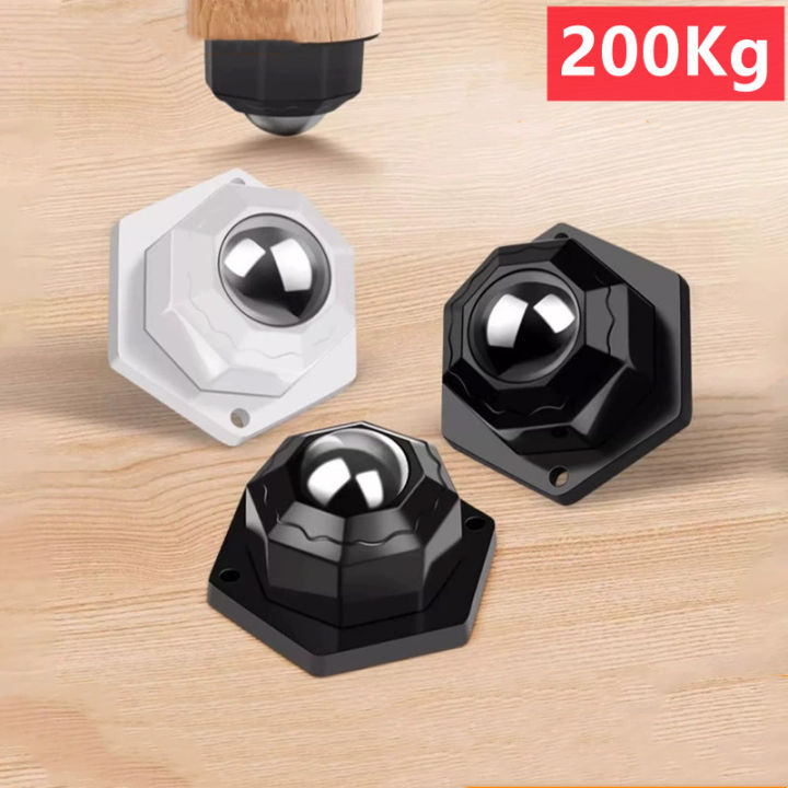 4Pcs Furniture Casters Wheels 200Kg Heavy Duty Universal Wheel 360 ...