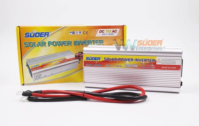 Original suoer inverter 2000W DC to Ac 12volt to 220volt | Daraz.pk