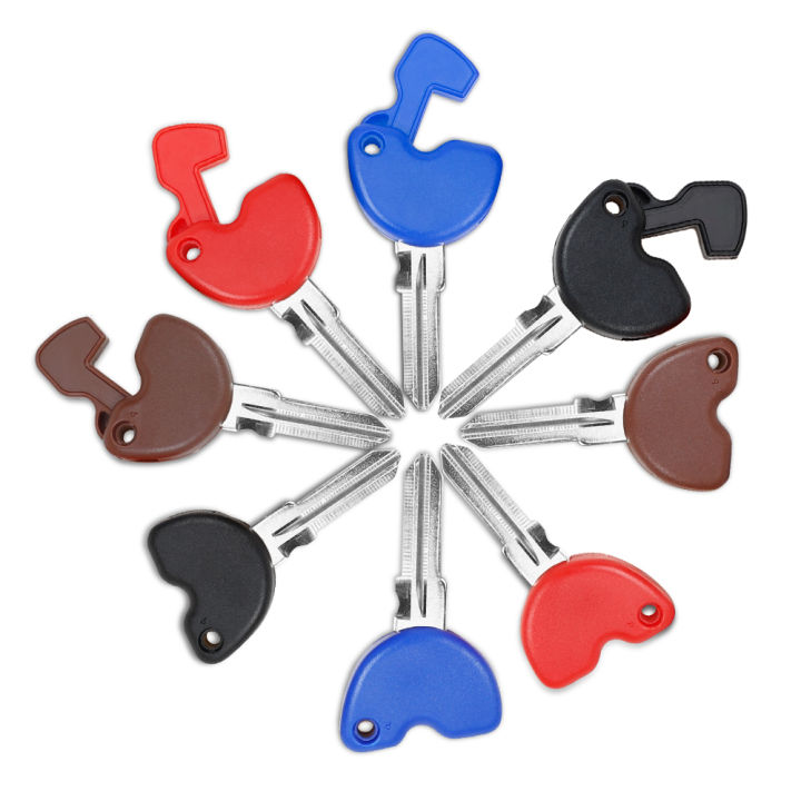 3Pcs Blank Key Motorcycle Replace Uncut Keys For Vespa Piaggio 3VTE 125 ...