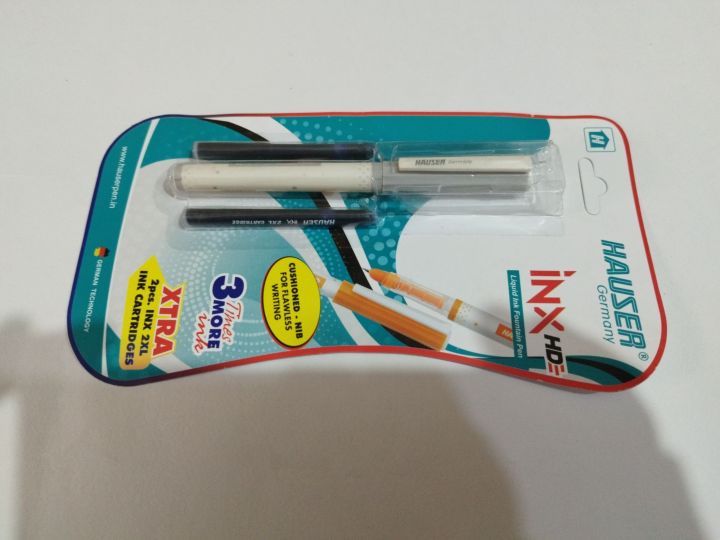 Hauser Cartridge Pen with 2 Cartridges | Daraz.com.np